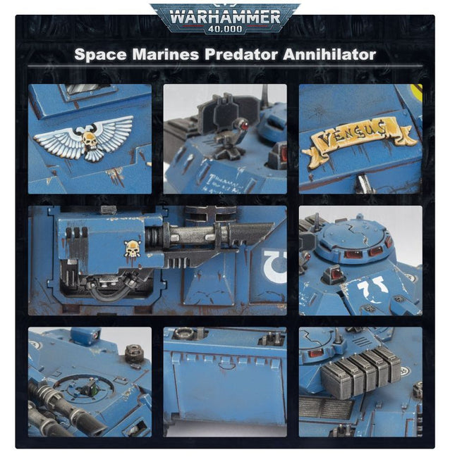 Warhammer: 40K - Space Marines Predator Annihilator